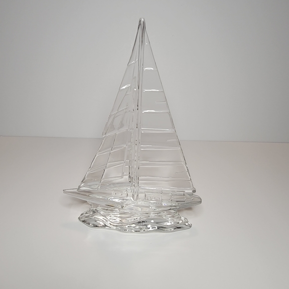 Waterford Crystal | Accents | Waterford Crystal Tall Clear Sailboat ...